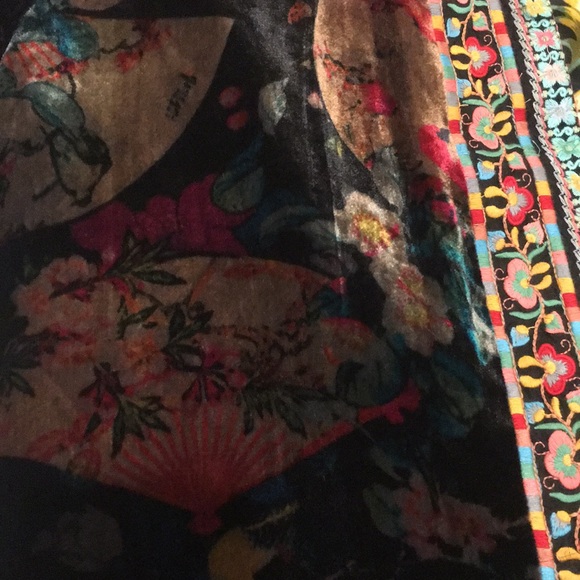 Johnny Was | Jackets & Coats | Johnny Was Fusai Velvet Kimono | Poshmark